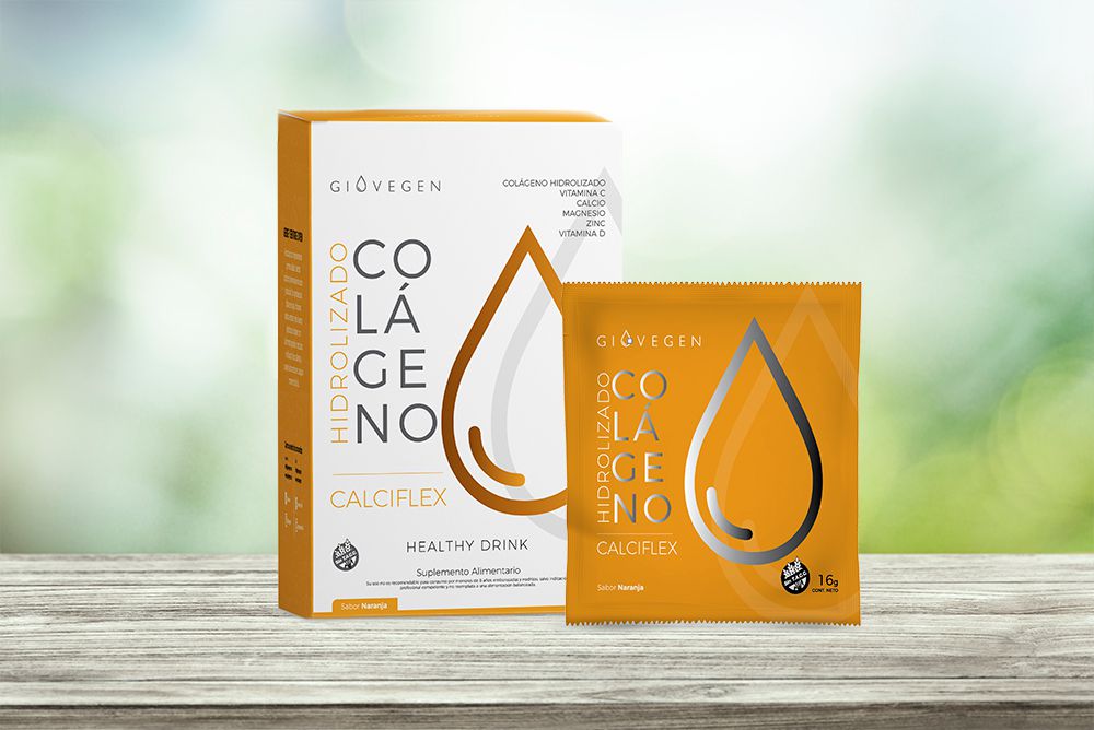 Suplemento colageno hidrolizado calciflex 480 gr (30 sobres)