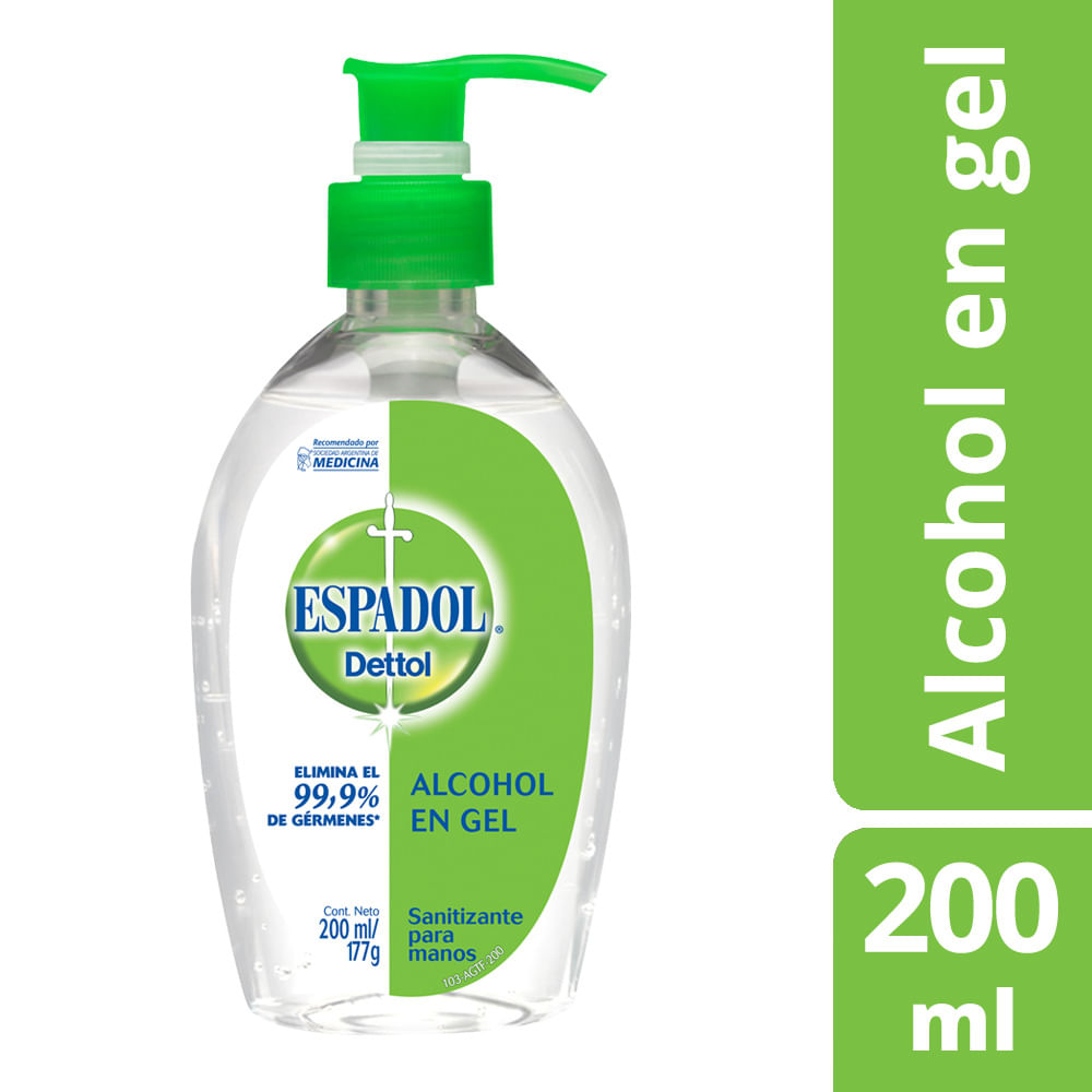 Alcohol en gel original 200 ml