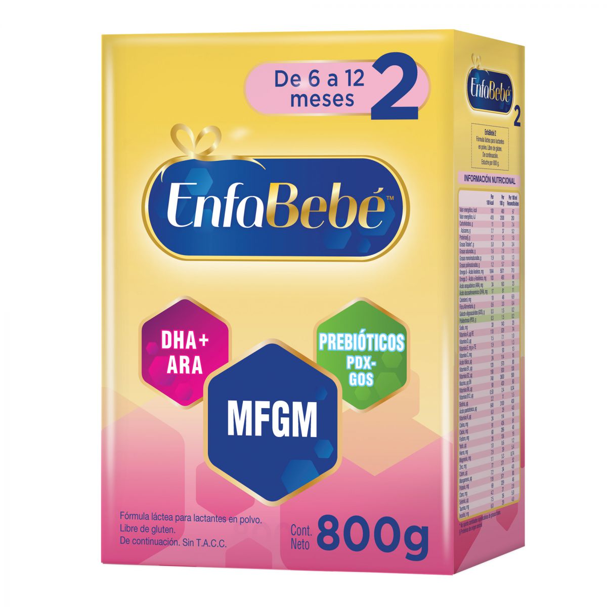 Leche infantil en polvo etapa 2 (800 gr)