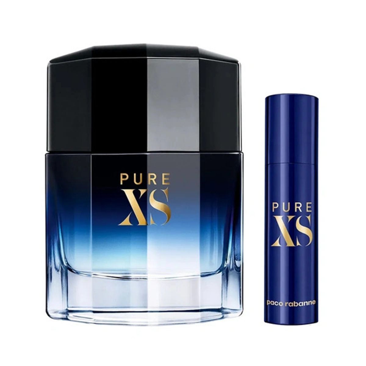 Fragancia xs pure para hombre set edt 50 ml + edt 10 ml