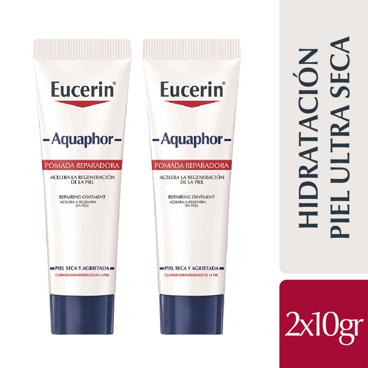 Aquaphor pomada reparadora para piel seca 10 ml