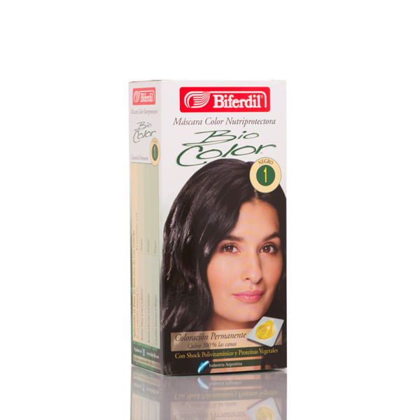 Kit de coloracion bio color 1 negro