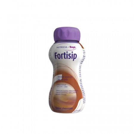 Fortisip botella por 200 ml. sabor chocolate