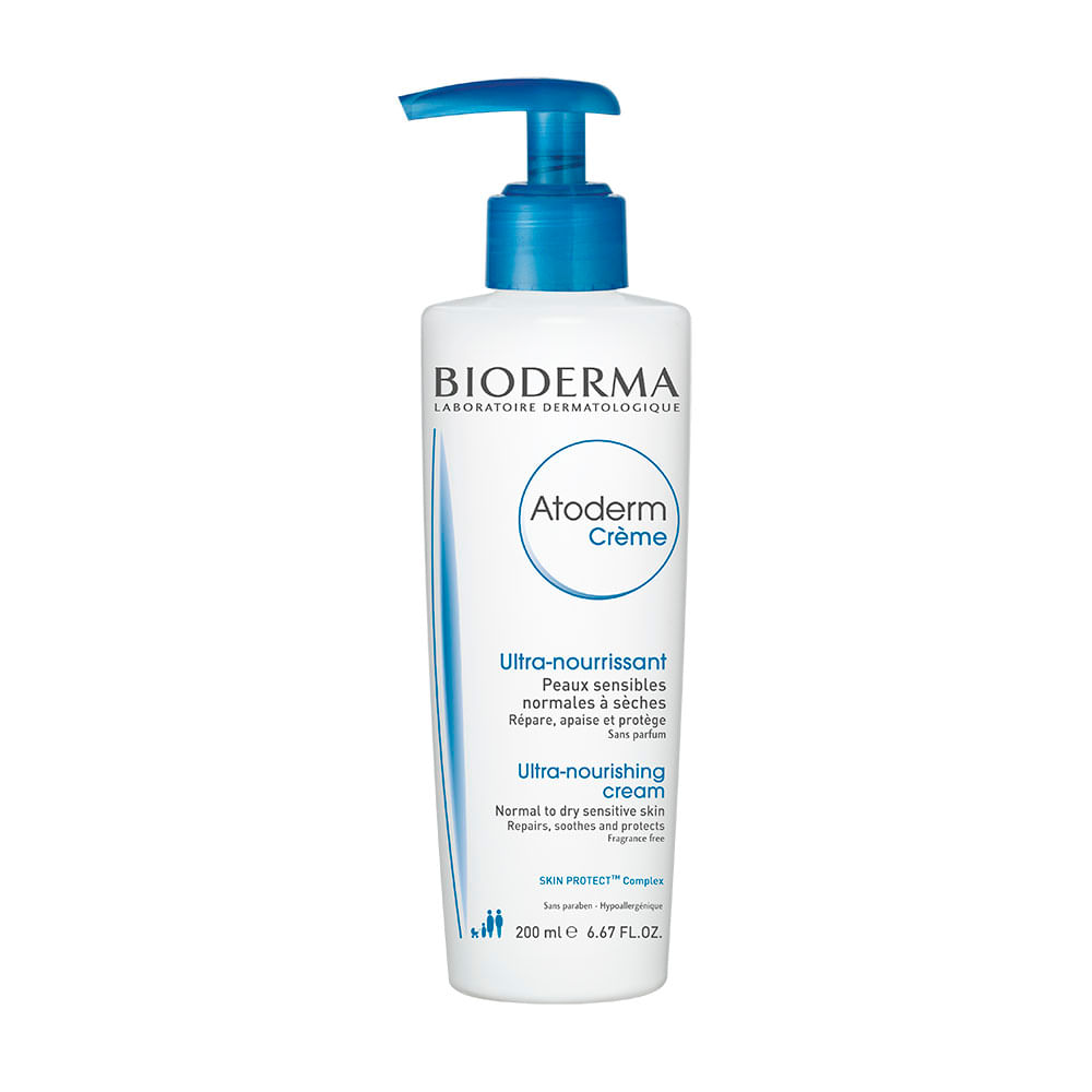 Atoderm crema ultra hidratante para pieles normales a secas 200 ml