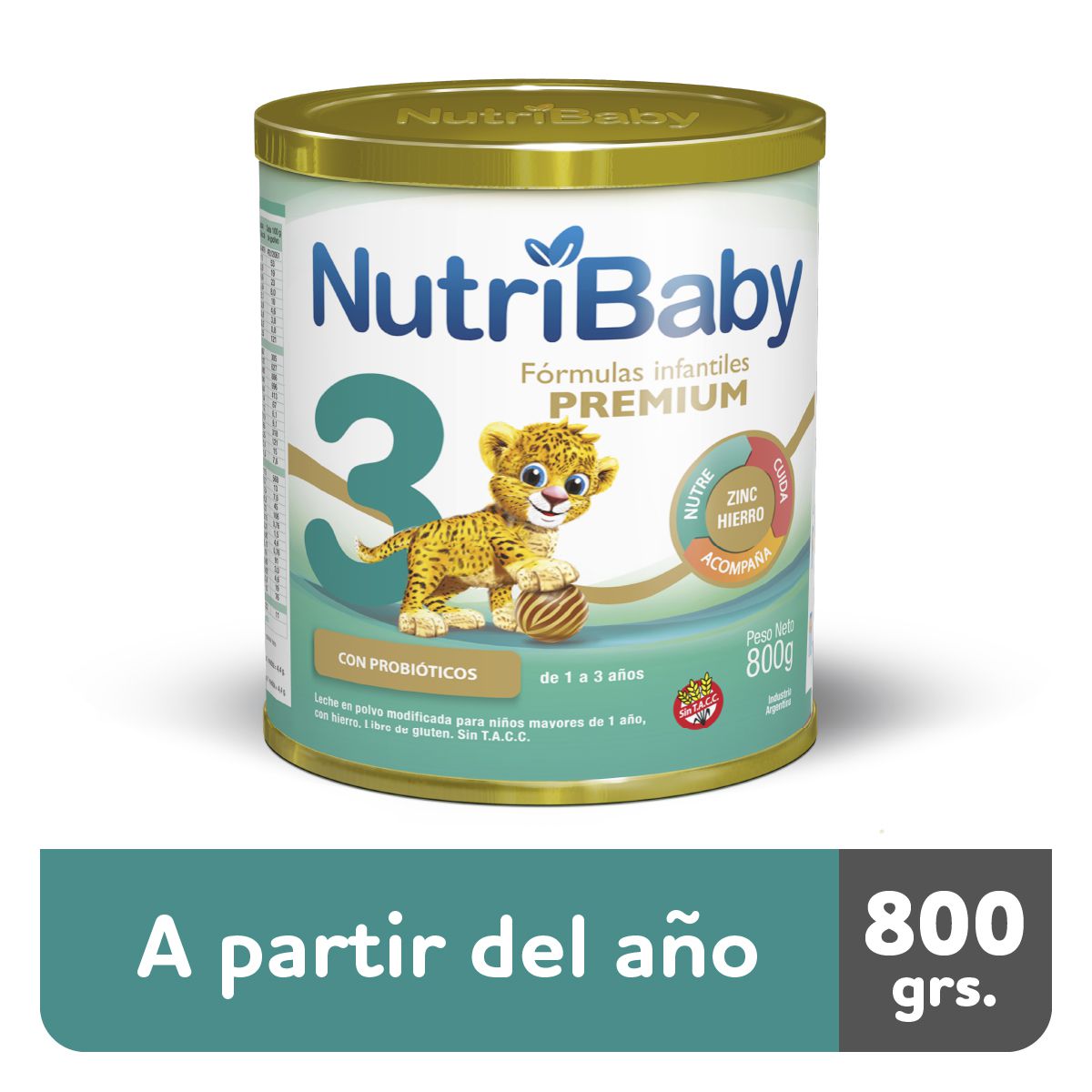 Leche de formula 3 lata 800 gr