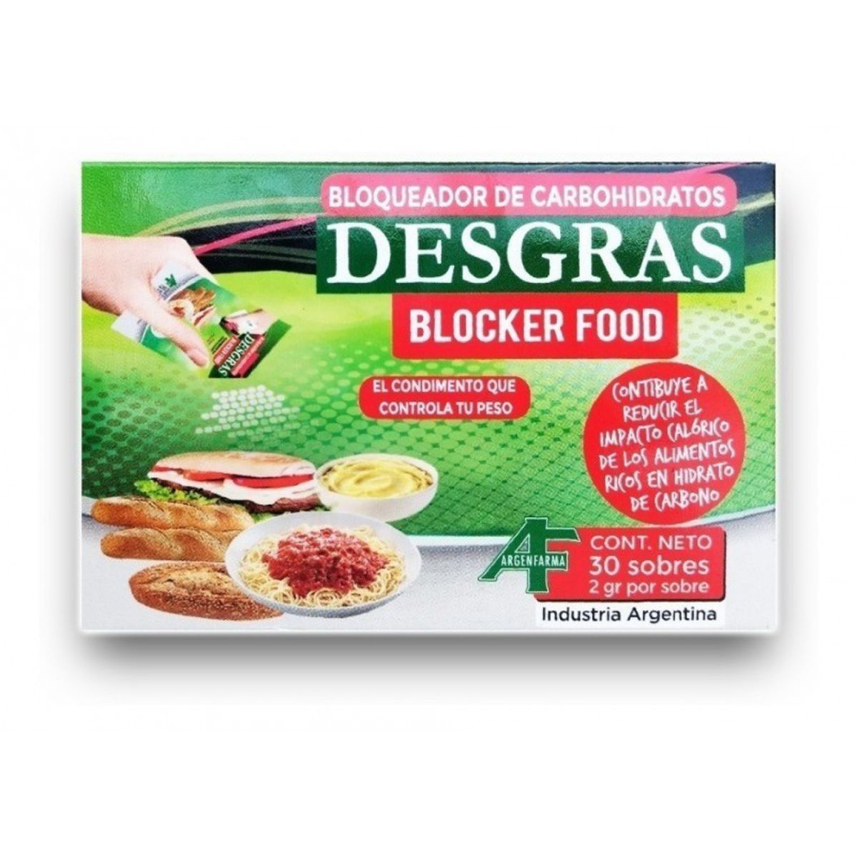 Blocker food por 30 sobres