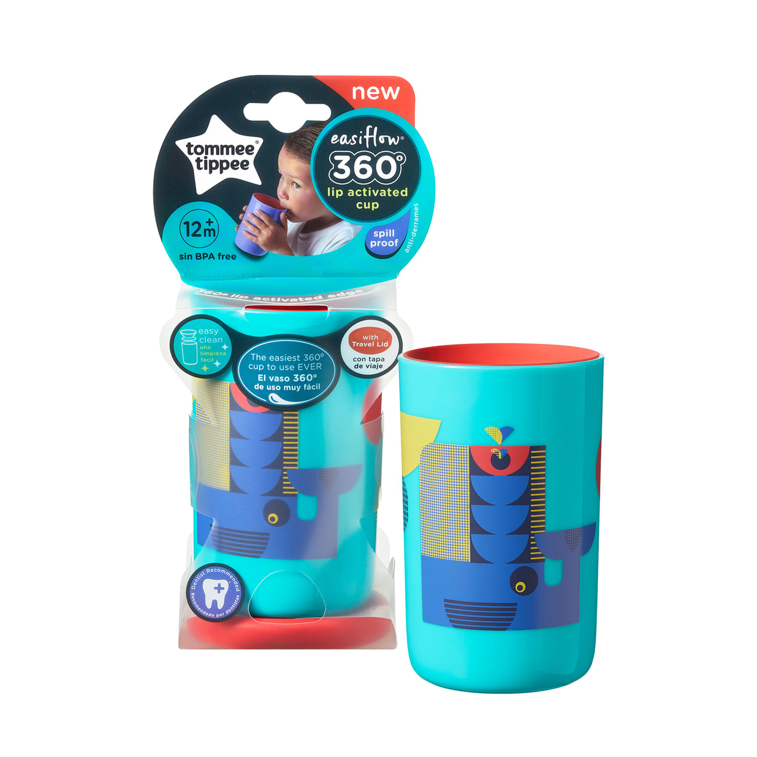 Vaso 360 ballena