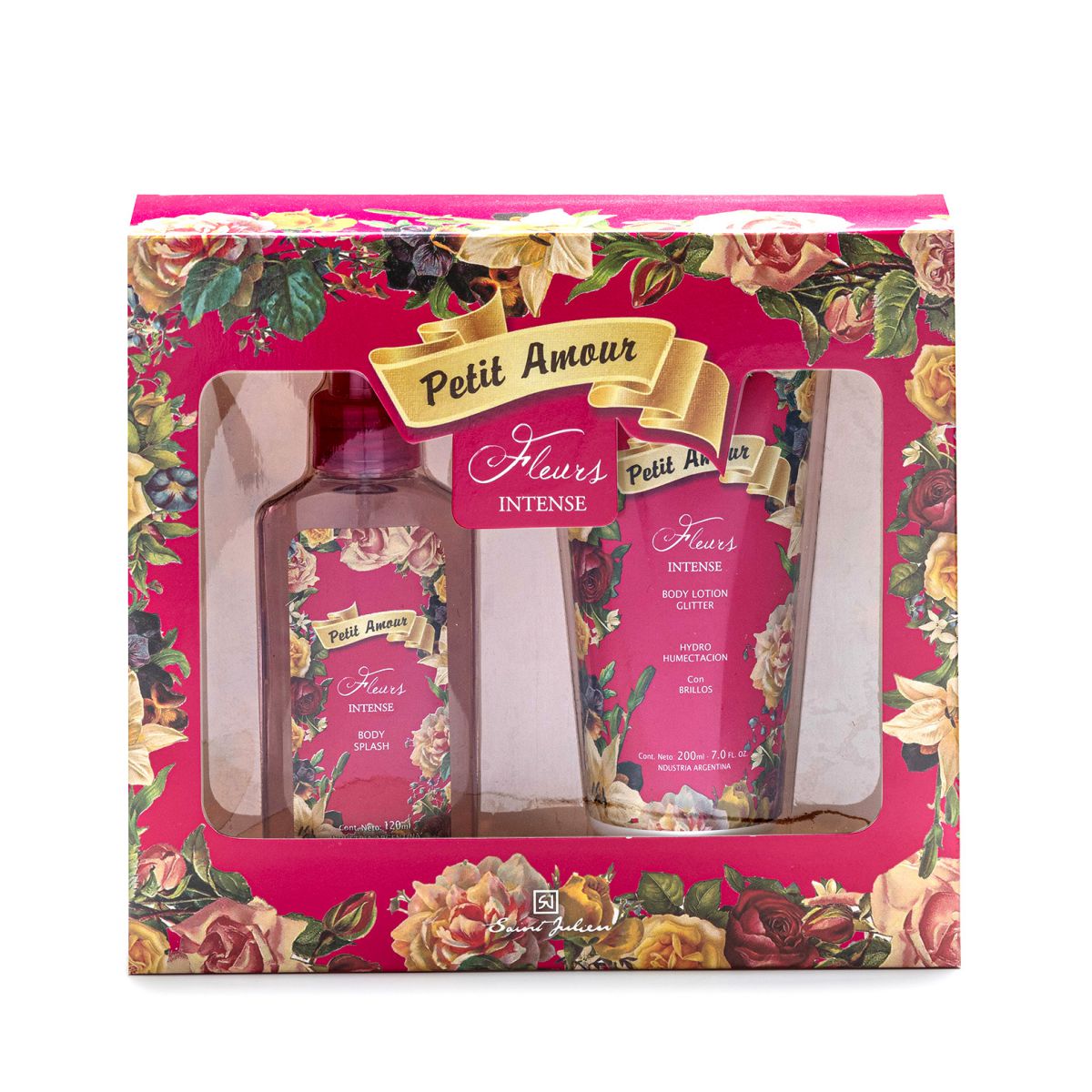 Fleurs intense estuche body splash + body lotion