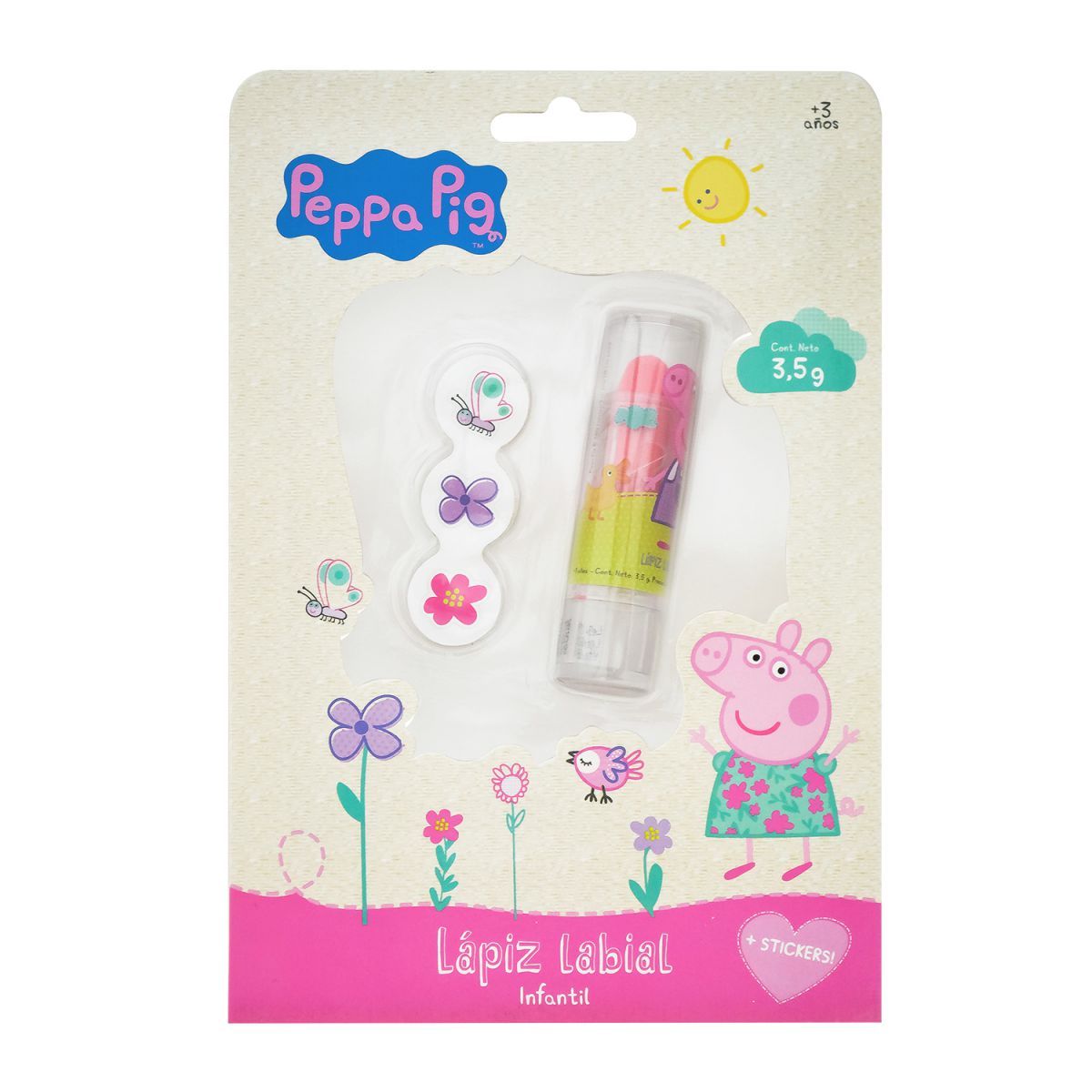 Labial infantil (con stickers)