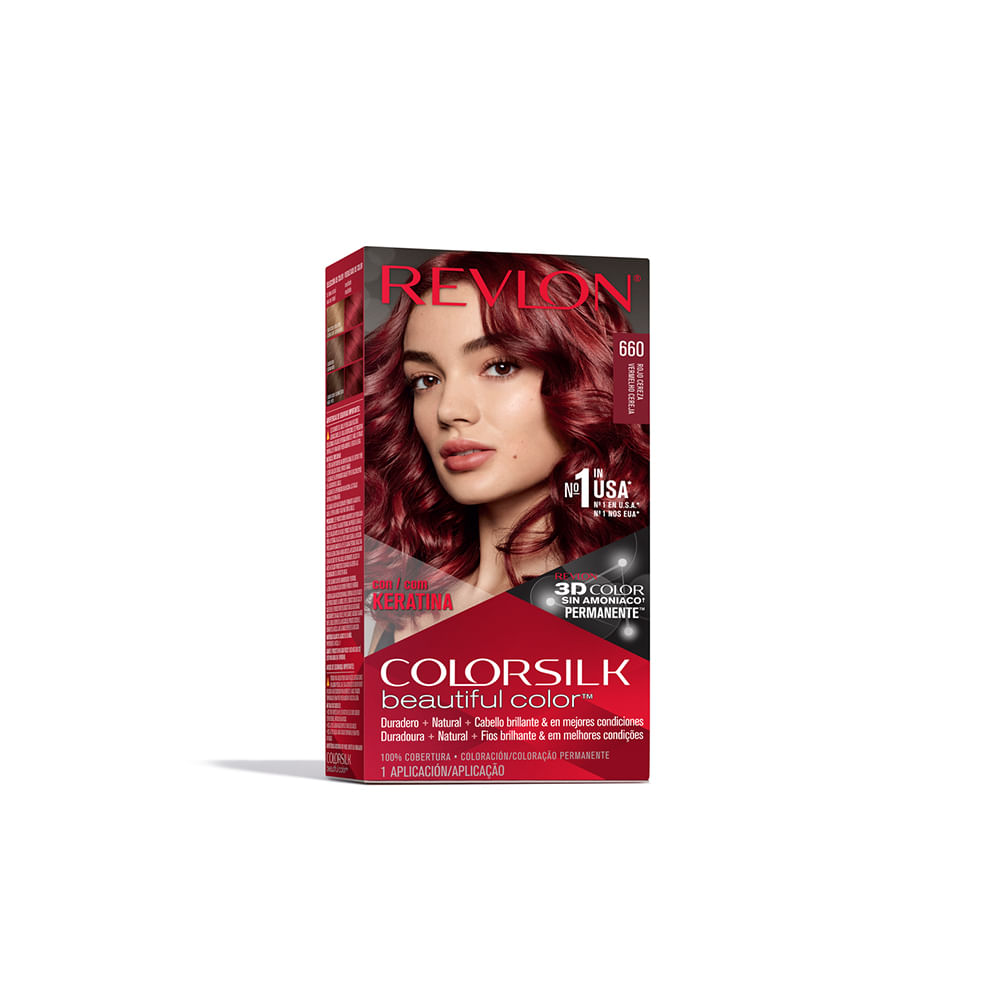 Kit coloracion colorsilk 660 Rojo Cereza