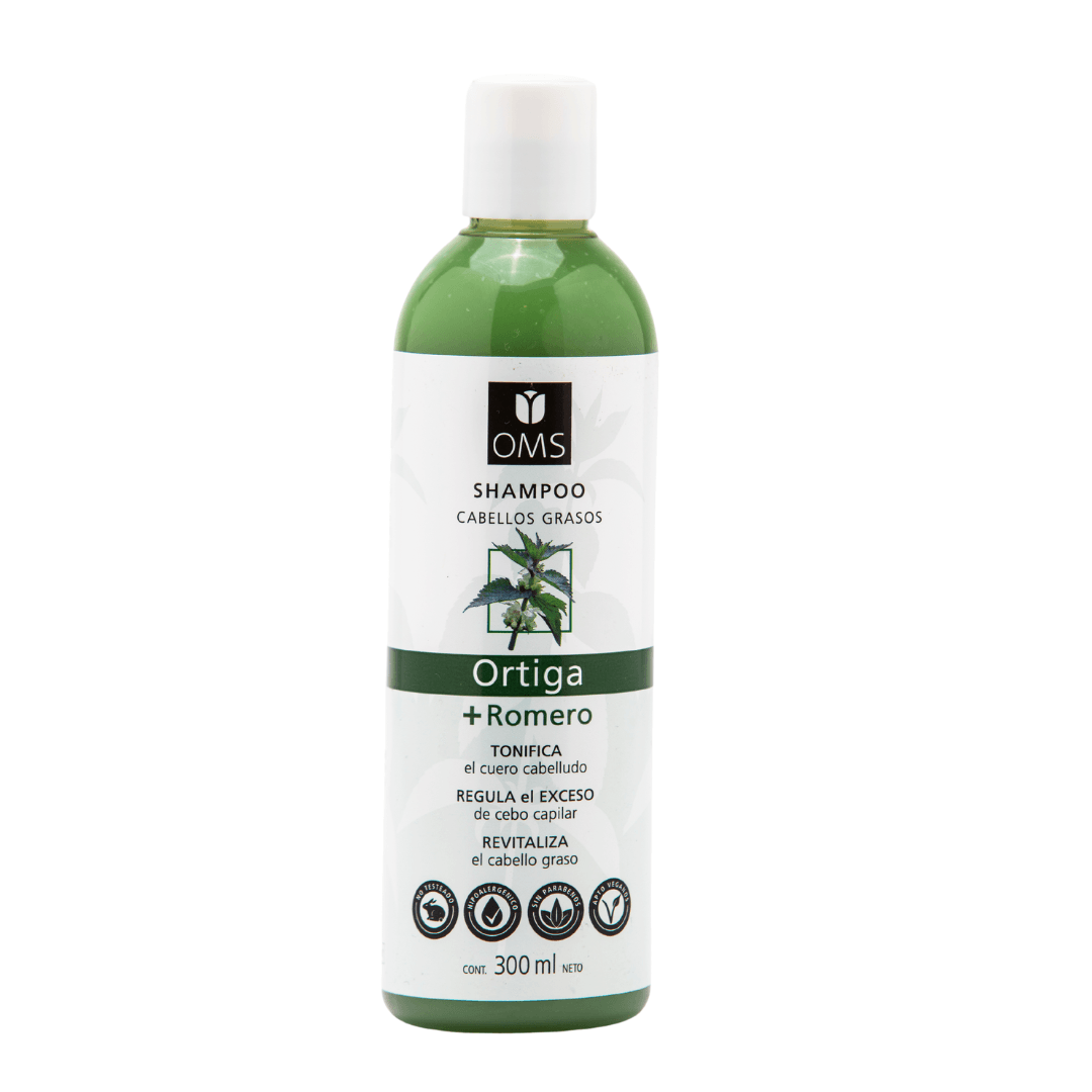 Shampoo ortiga y romero 300 ml