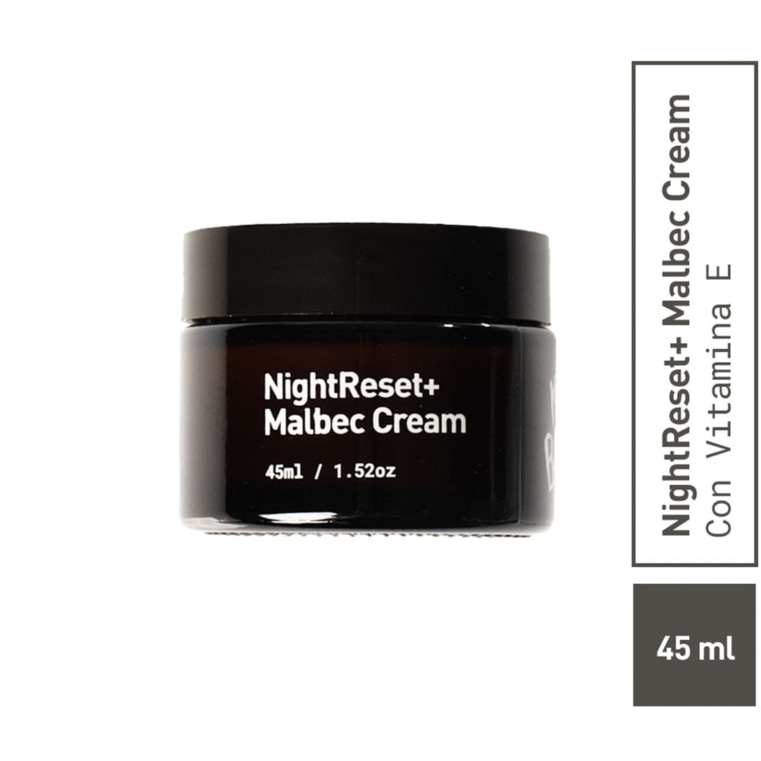 Crema facial nightreset+ malbec 45 ml