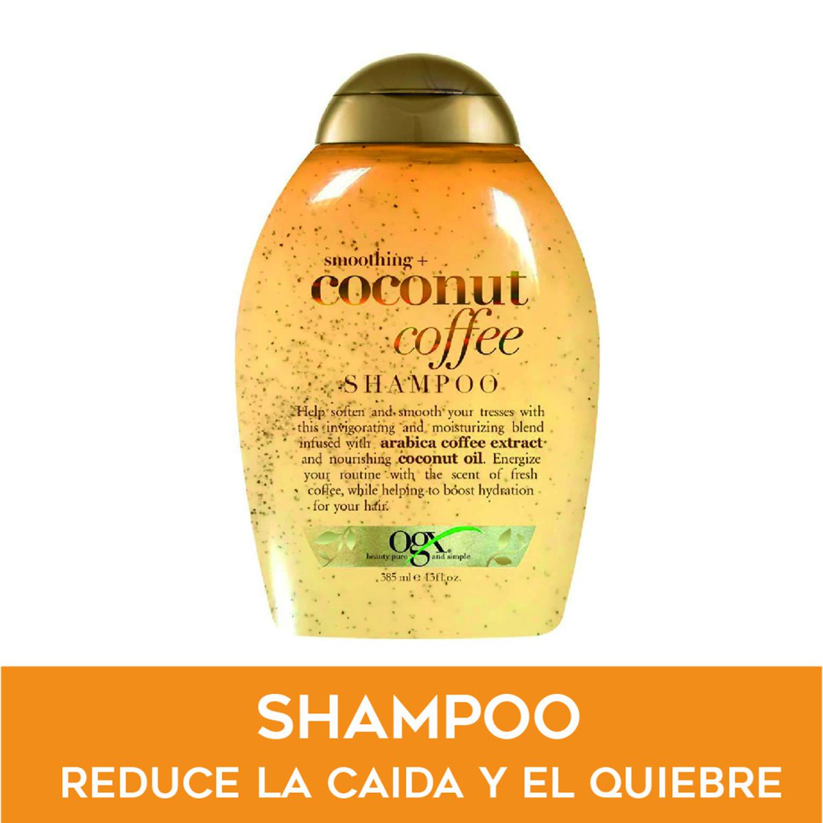 Shampoo coconut coffee 385 ml