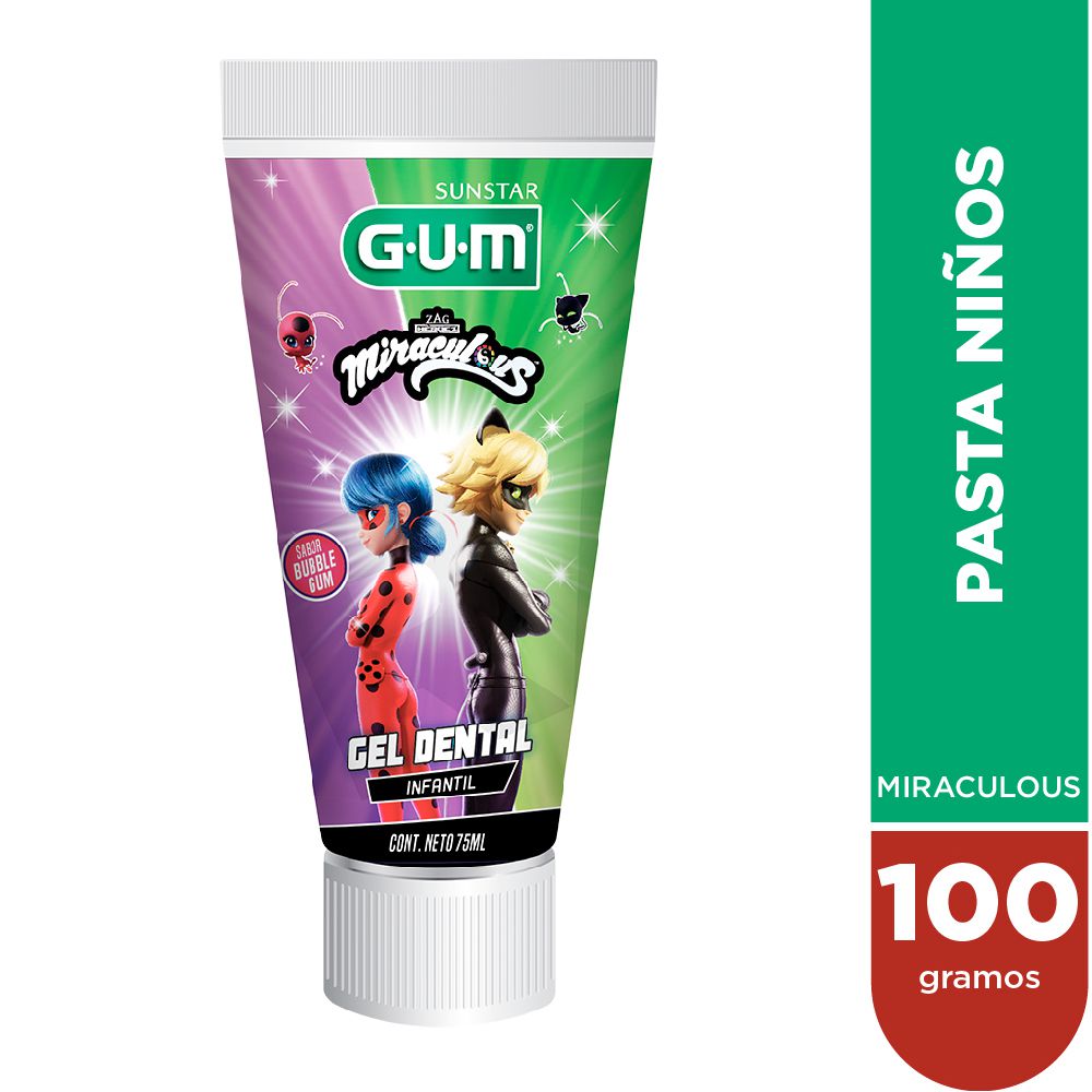 Pasta dental miraculous ladybug 100 gr