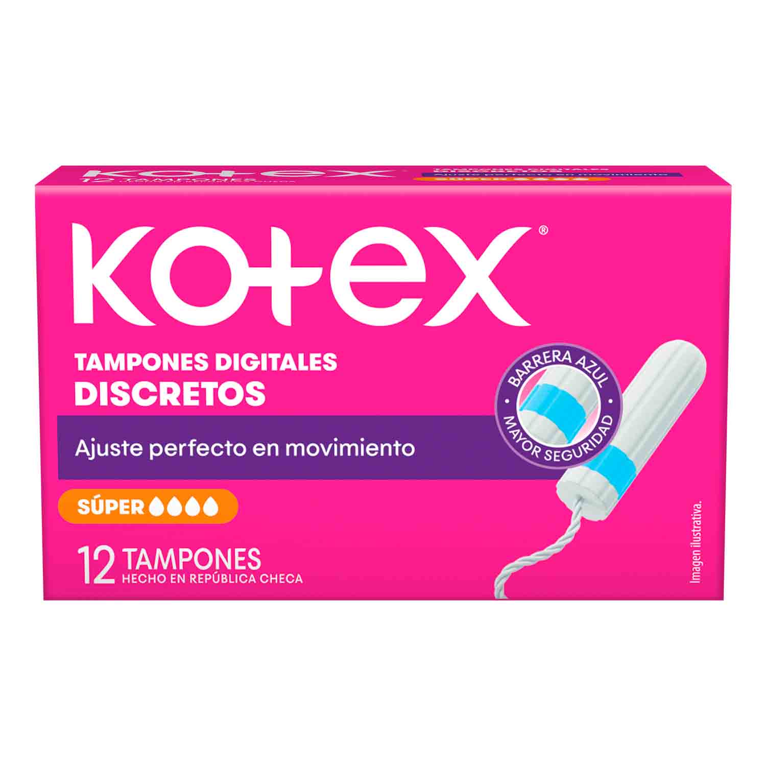 Tampones super (12 unidades)