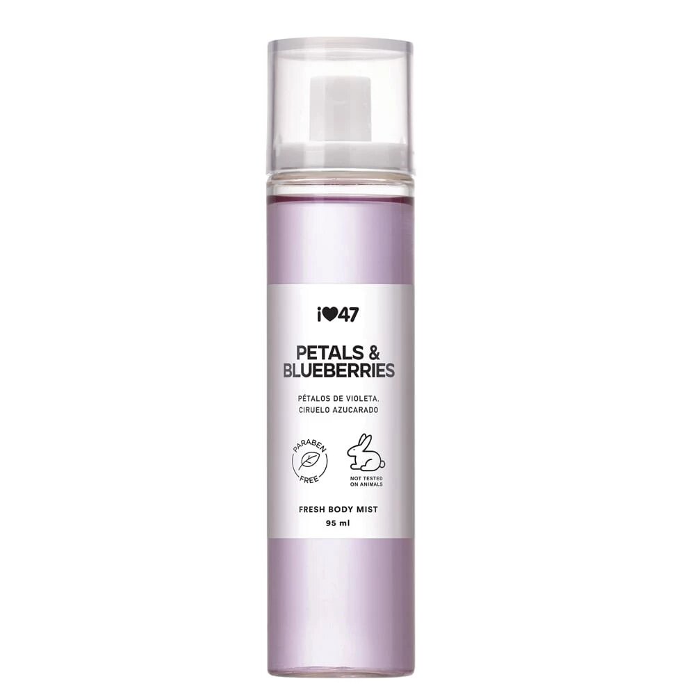 Body mist petals & blueberries 95 ml