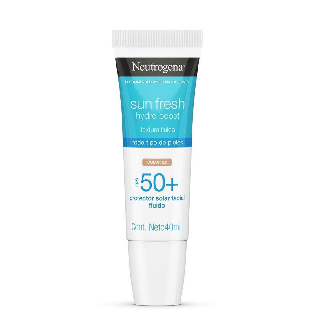 Sun fresh hydro boost facial tono claro fps50 40 ml