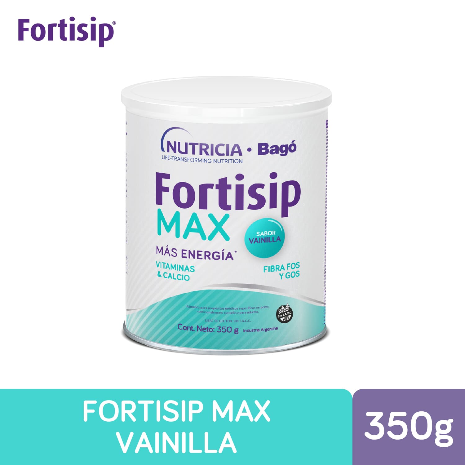 Suplemento nutricional max sabor vainilla 350 gr