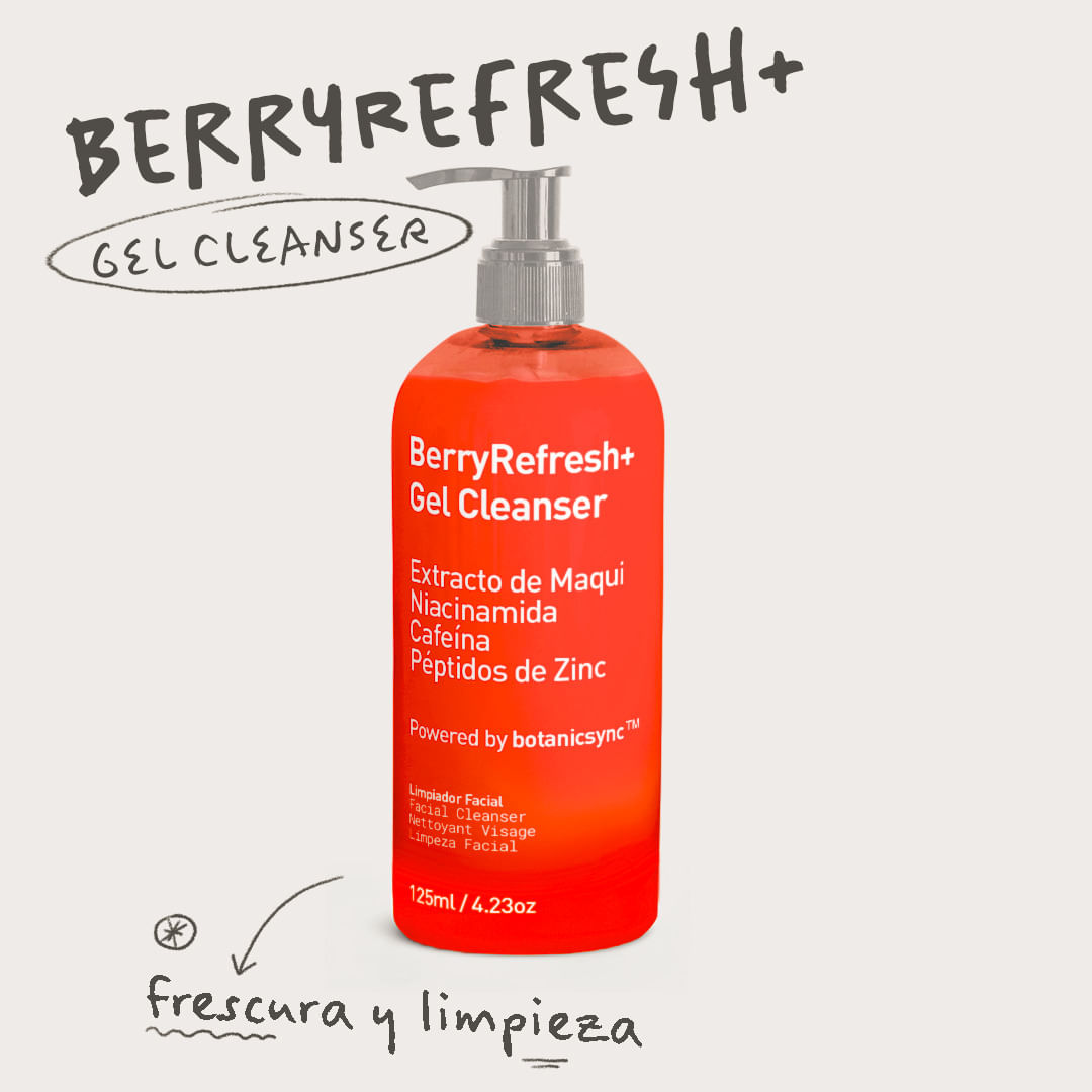 Gel de limpieza berry refresh 125 ml